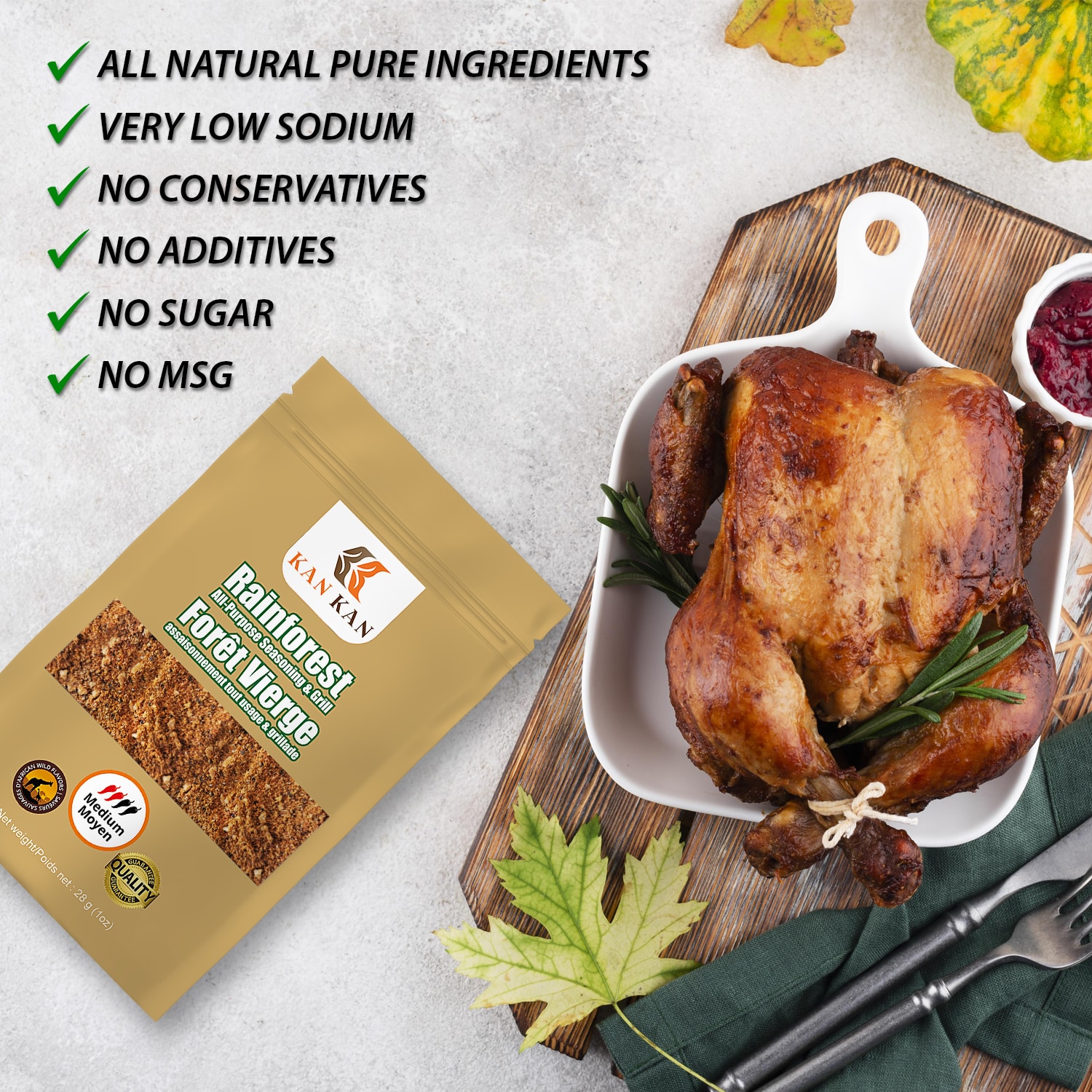 Deep-Fried Chicken DG with Kan Kan Spice Magic